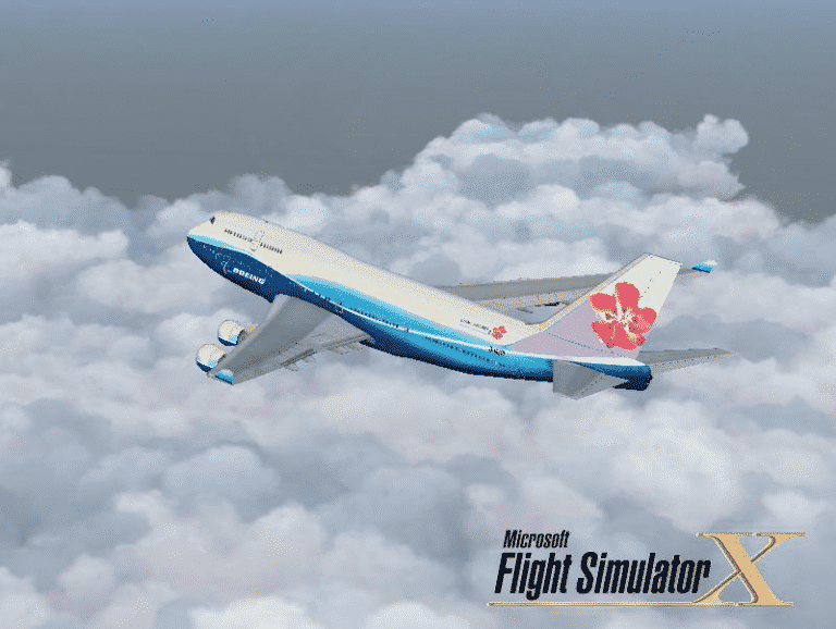 FSX Default Boeing 747-400 China Airlines in Boeing Livery - Microsoft ...