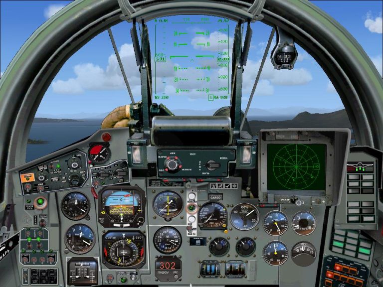 FSX MiG-29/Su-27 Panel - Microsoft Flight Simulator X Mod