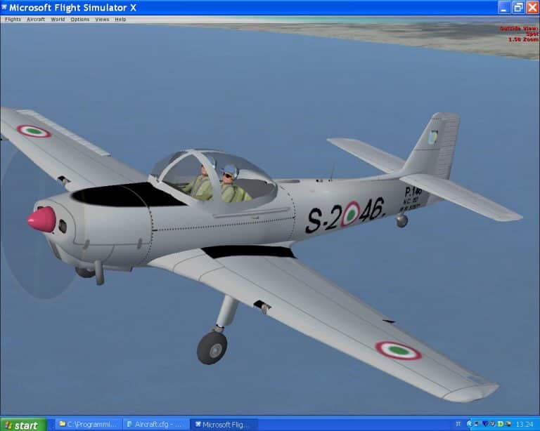 Piaggio P.148 Package - Microsoft Flight Simulator X Mod