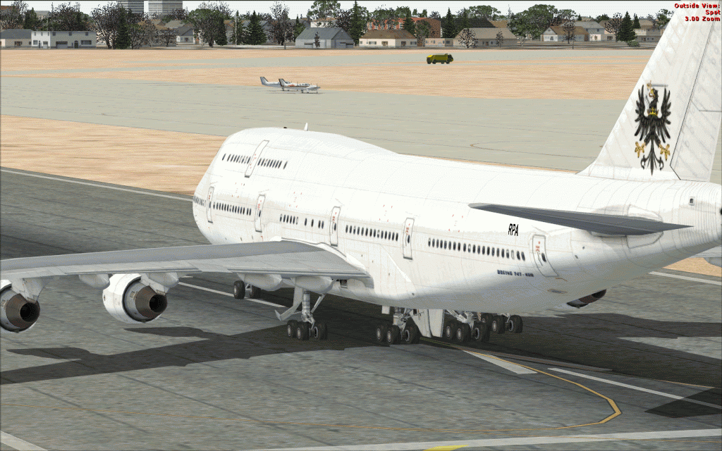 Royal Prussia Boeing 747-400 Textures - Flight Simulator Addon / Mod