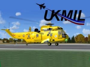 UKMIL Westland Seaking FSX - Microsoft Flight Simulator X Mod