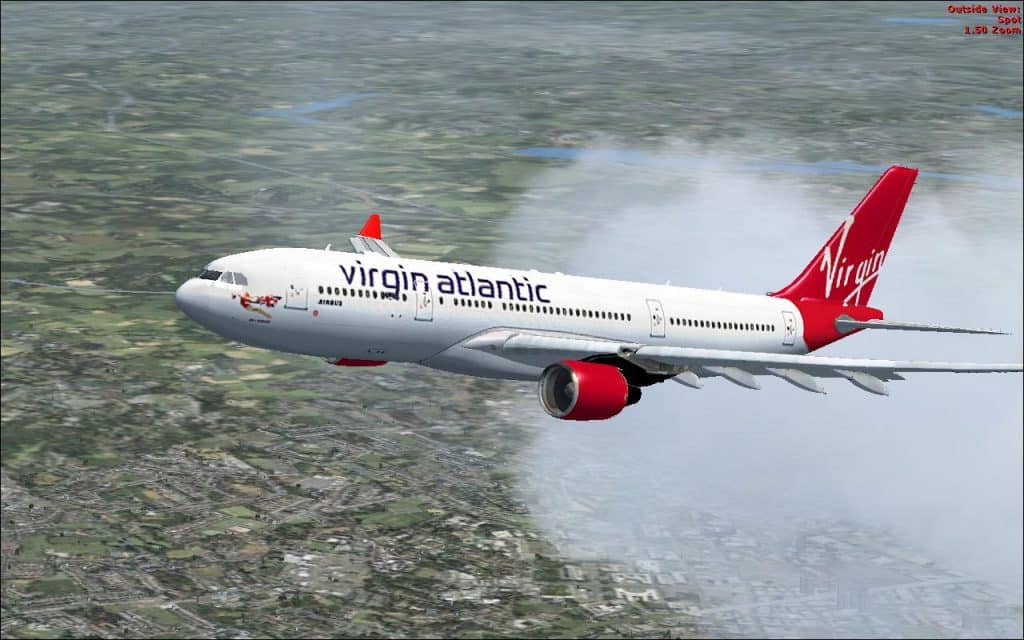 Airbus A330-200 Virgin Atlantic Textures - Microsoft Flight Simulator X Mod