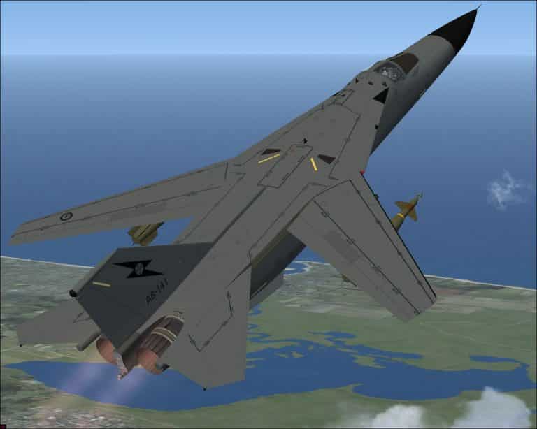 Alphasim F-111 RAAF A8-141 Textures - Microsoft Flight Simulator X Mod