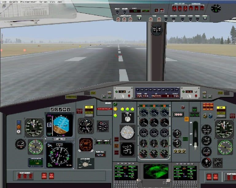 Boeing 727 2D panel - Microsoft Flight Simulator X Mod