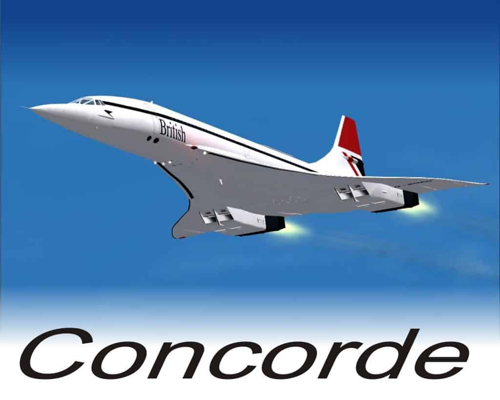 British Red Tail textures only for FS9 / FSX CONCORDE. - Microsoft ...
