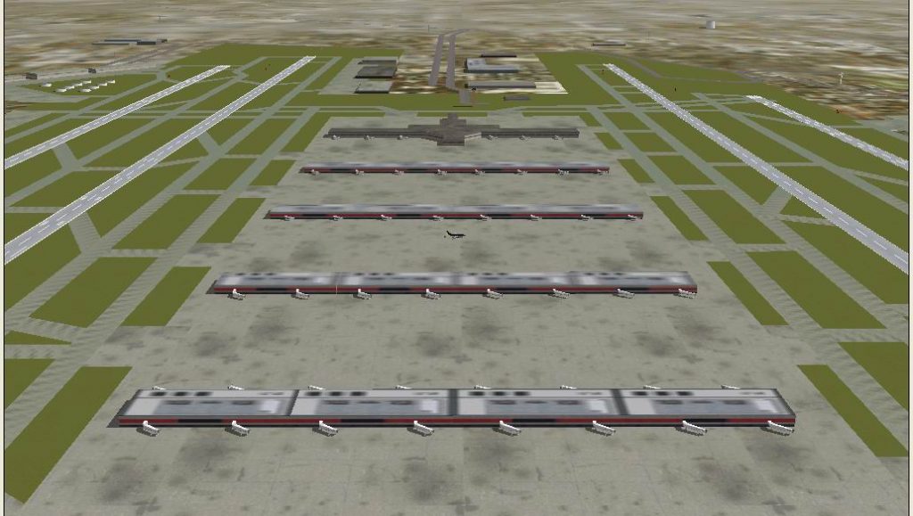 FS2000 Scenery Atlanta Jetways - Flight Simulator 2000 Mod