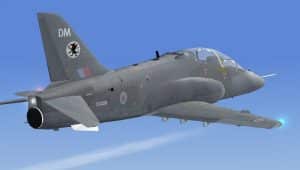FS2004 BAE Hawk RAF 4FTS 1990'S Photoreal Textures only - Flight ...