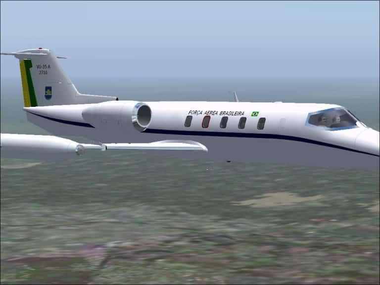 FS2004 Learjet 35 FAB Textures only - Flight Simulator 2004 Mod