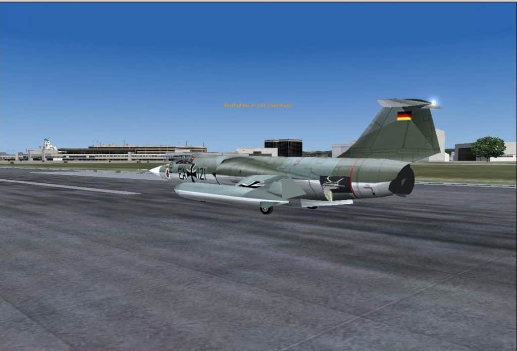 FS2004 Lockheed F-104 Starfighter - Multi Livery Set - Flight Simulator ...