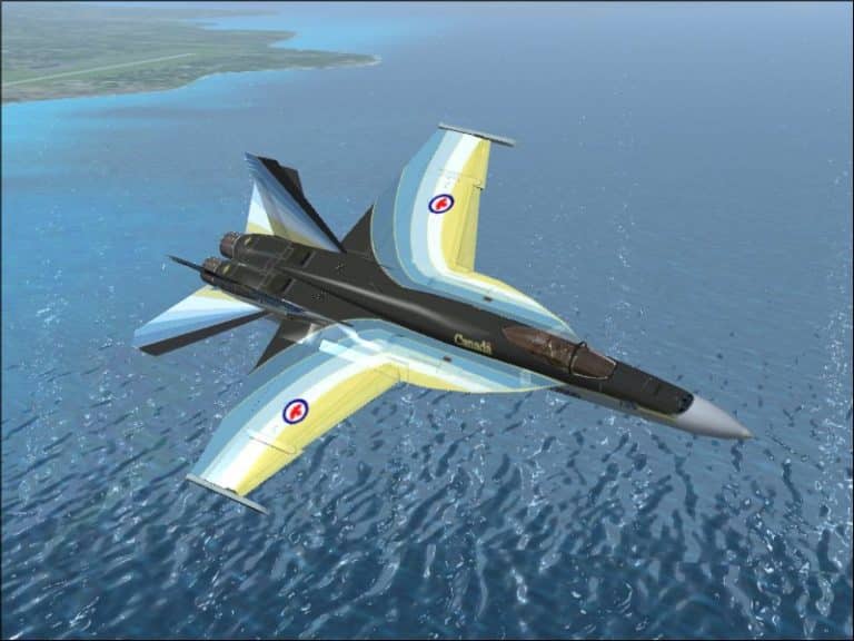 FS2004 Millenium Hornet Scheme Super Hornet Textures - Flight Simulator ...