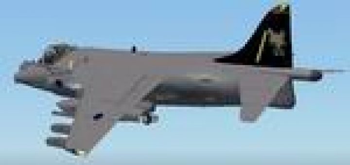 FS2004 RAF 20 Sqn Harrier GR.7 Display Clean Textures only - Flight ...
