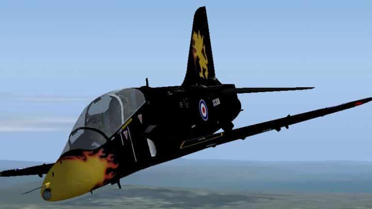 FS2004 RAF Hawk XX309 2005 Display Textures only - Flight Simulator ...