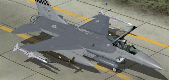 FS2004 F4U-1A Corsair USAF - Flight Simulator 2004 Mod