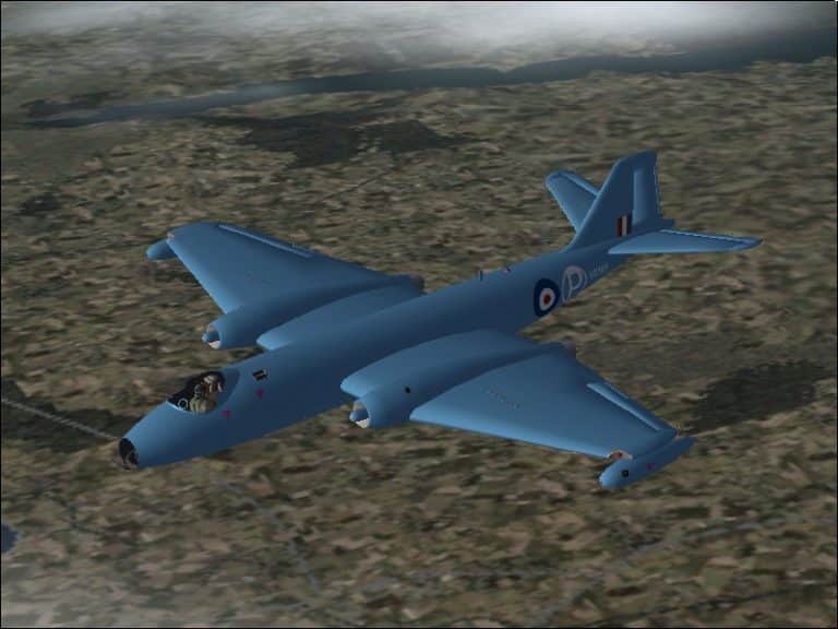FS2004/2002 English Electric Canberra B.2 Prototype - Flight Simulator ...