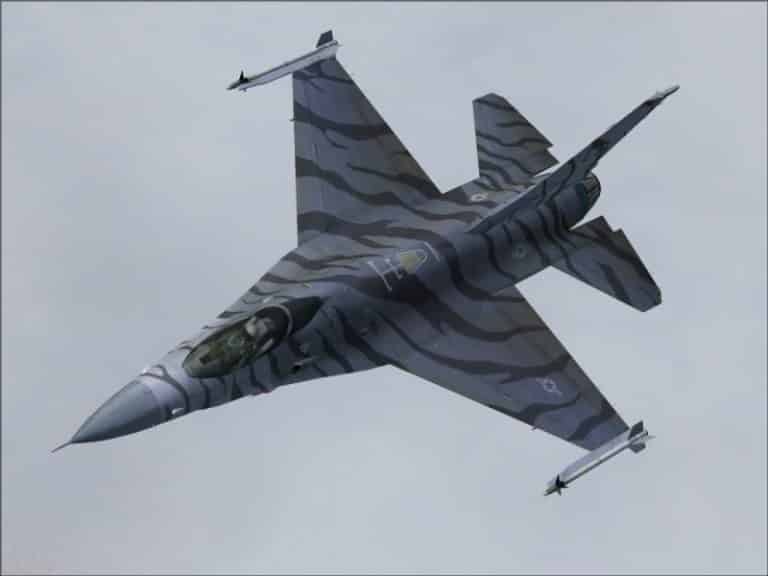 FS2004/2002 F-16 Textures for the Tiger Meet paint scheme of the ...