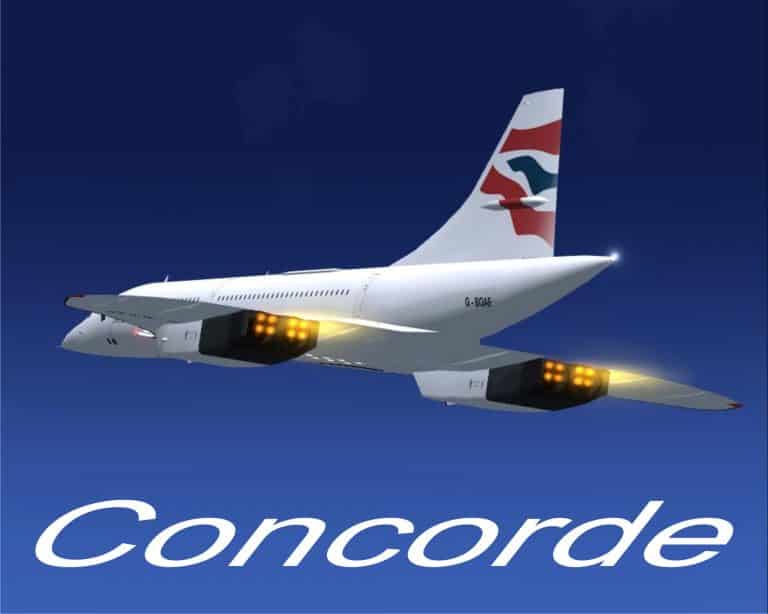 FS9 / FSX G-BOAF Concorde Textures. - Microsoft Flight Simulator X Mod