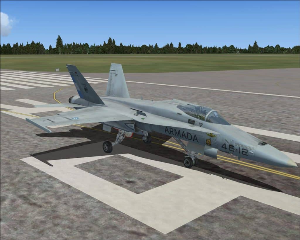 FSX Acceleration FA-18 Hornet Argentine Textures - Microsoft Flight ...