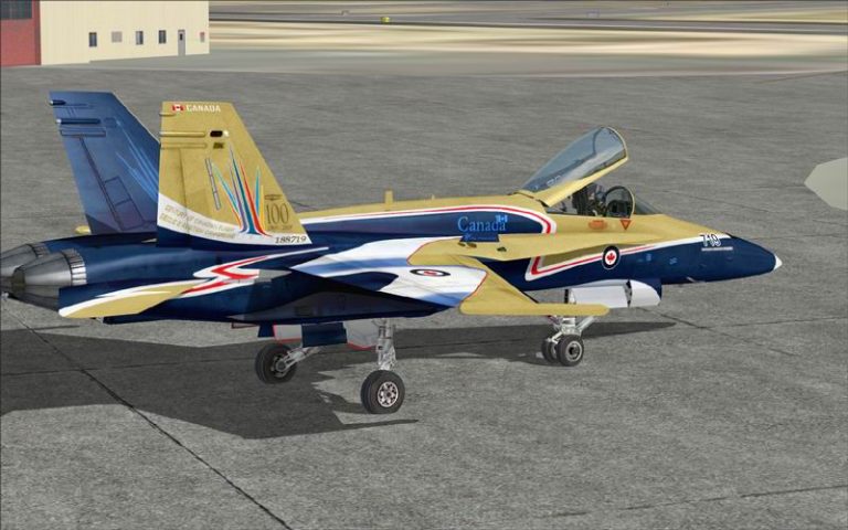 FSX Acceleration F/A-18C CAF Century Hornet Textures - Microsoft Flight ...