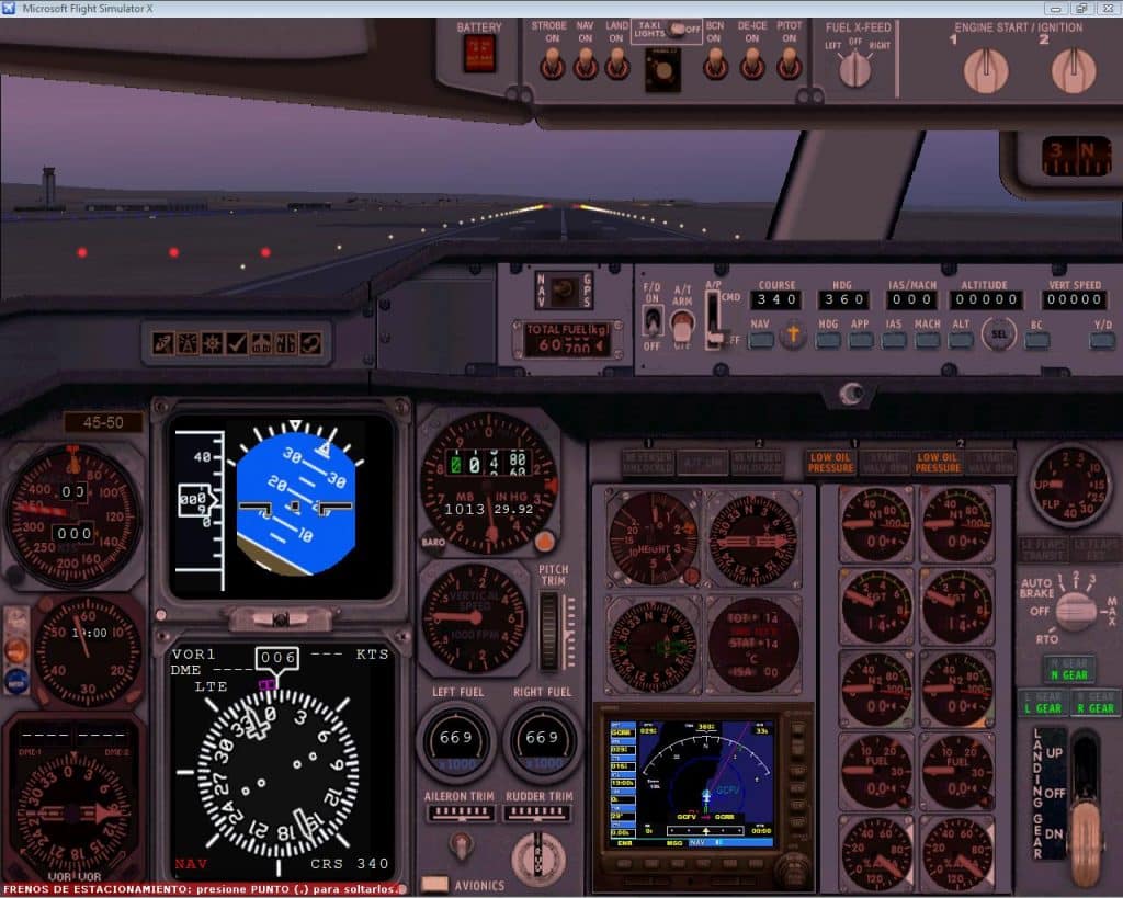 FSX Airbus A300 & A310 2d Panel (1) - Flight Simulator Addon / Mod