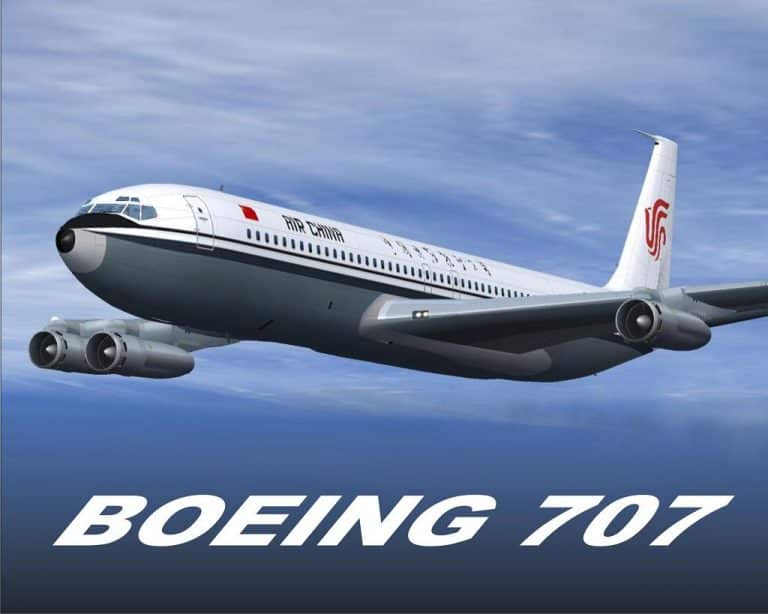 FSX / FS2004 Air China Boeing 707-3J6 Textures - Microsoft Flight ...