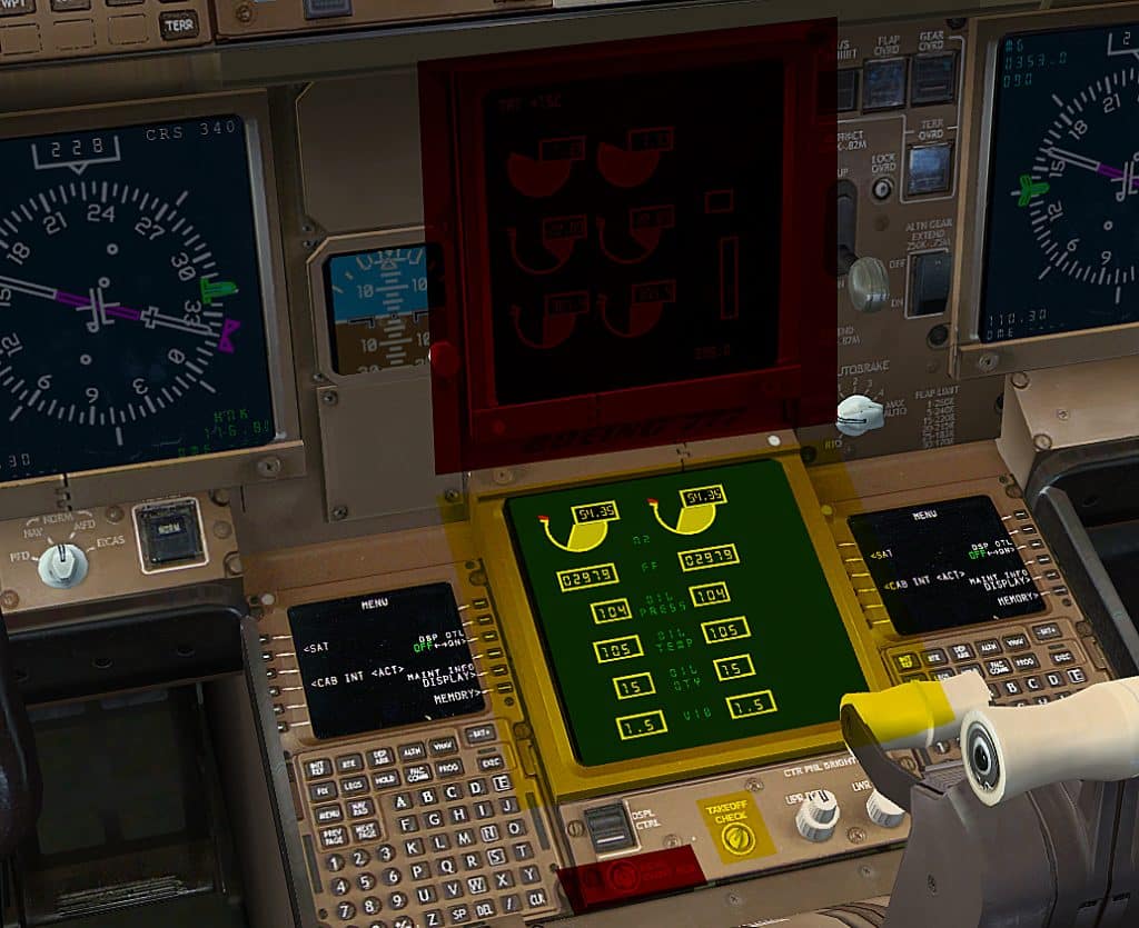 FSX Project Opensky Boeing 777 Panel & VC textures - Microsoft Flight ...