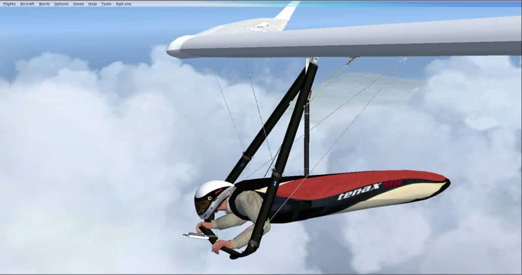 FSX/FS2004 A-I-R Atos VR Hang Glider - Microsoft Flight Simulator X Mod