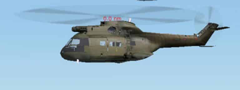 FSX/FS2004 AI Puma Helicopter - Microsoft Flight Simulator X Mod