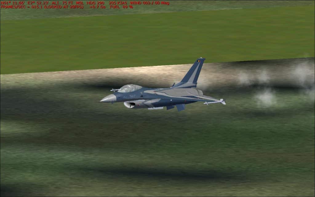 FSX/FS2004 FA-134 Belgium demo 2009 Textures - Microsoft Flight ...