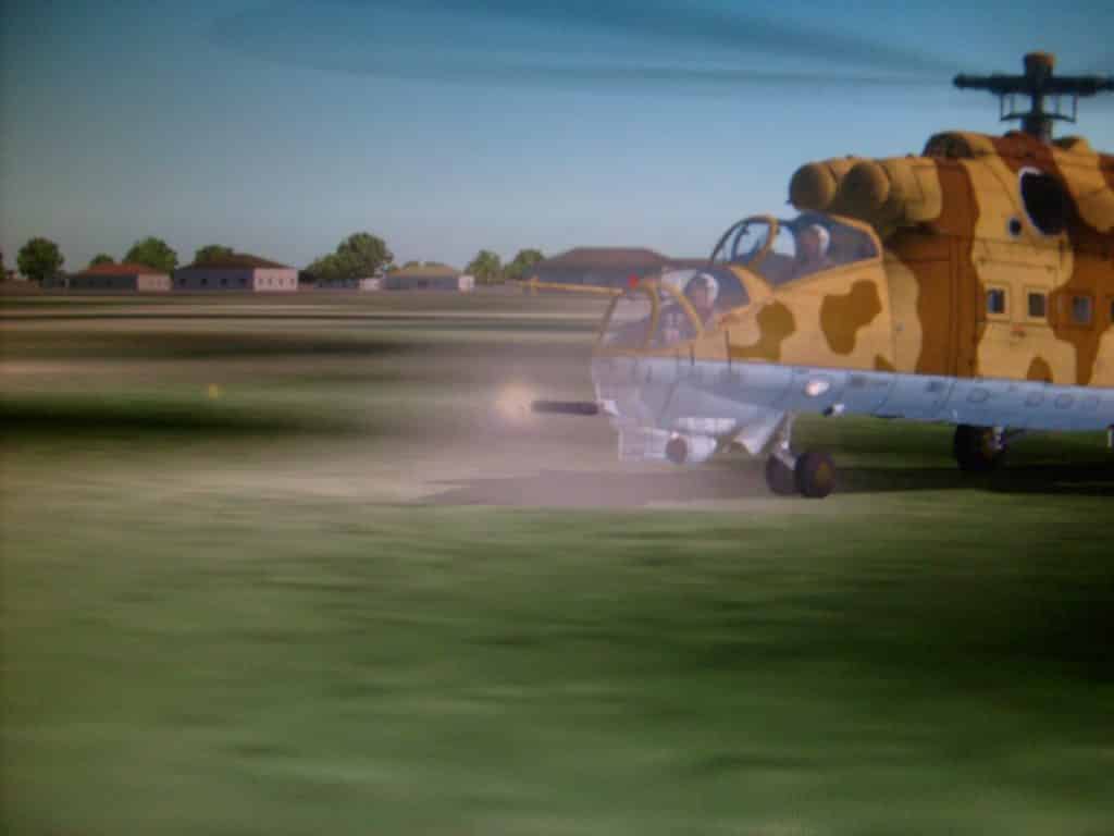 FSX/FS9 Mil Mi-24 Hind E Gun Effects - Microsoft Flight Simulator X Mod