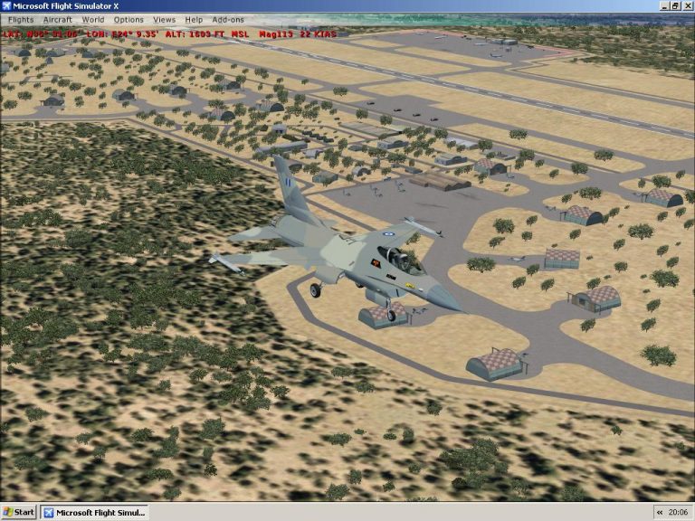 LGSA - Chania Souda Airbase Crete - Microsoft Flight Simulator X Mod