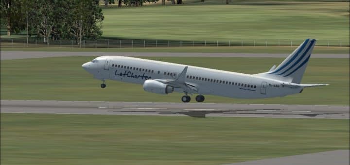 Boeing 717 panel - Microsoft Flight Simulator X Mod