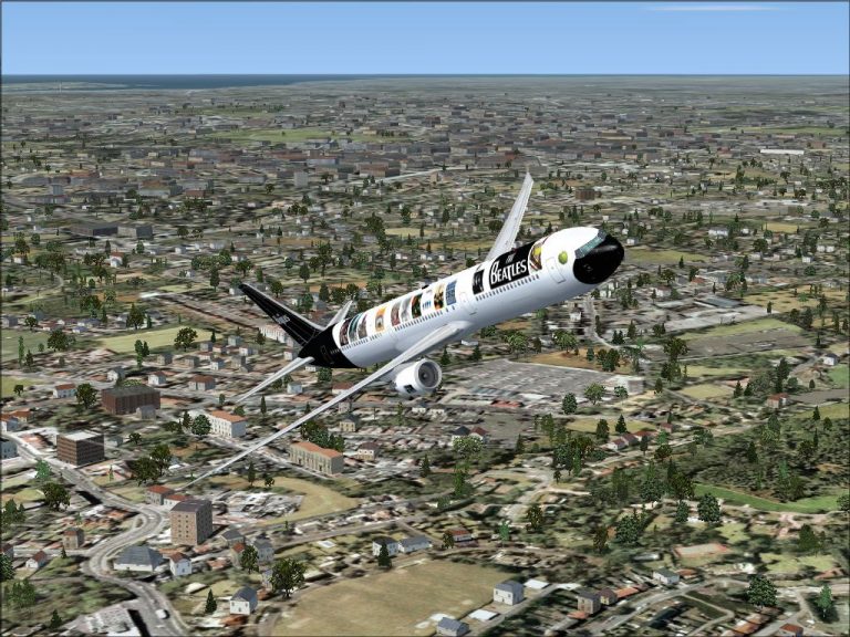 Boeing 767-400 Beatles Airways - Microsoft Flight Simulator X Mod