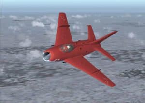 FS 2002 / FS 2004 Mikoyan-Gurevich MiG-19 "Farmer" in the livery of ...