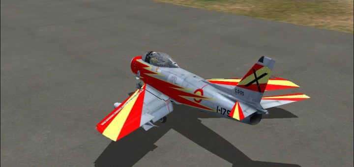 FS2004 KZ VII OY-AAD Textures only - Flight Simulator 2004 Mod