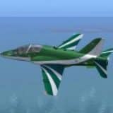 FS2004 BAE Hawk Set Royal 'Saudi Hawks' Air Force Display Team Textures ...