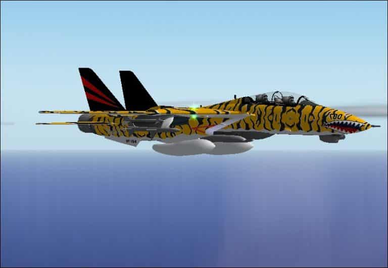 FS2004 Grumman F-14D Tomcat Rev 4 - Flight Simulator 2004 Mod