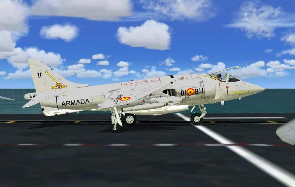 FS2004 Harrier AV8 Spanish Armada Matador Textures only - Flight ...