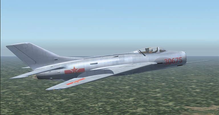 FS2004 MIG-19C/J-6. Full aircraft in China AF and USSR AF liveries ...