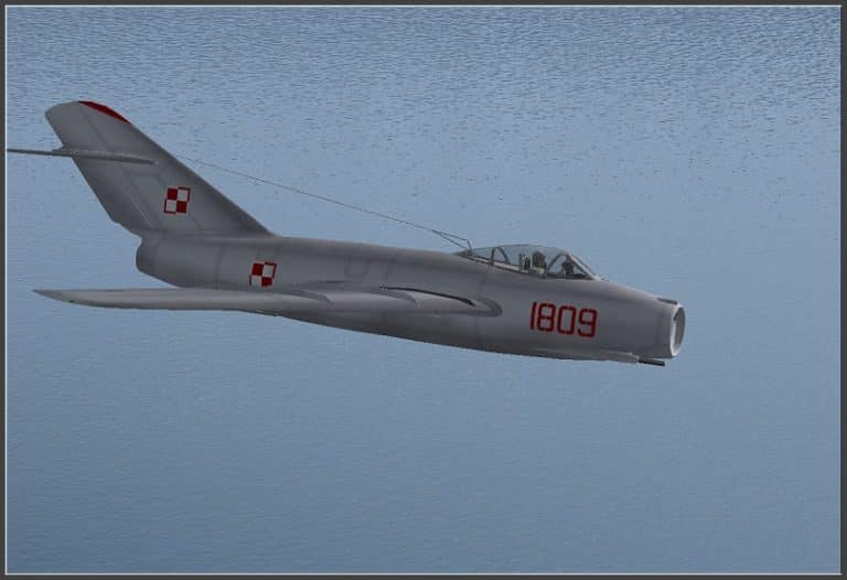 FS2004 Mig 15 Polish Air Force 1809 Textures only - Flight Simulator ...