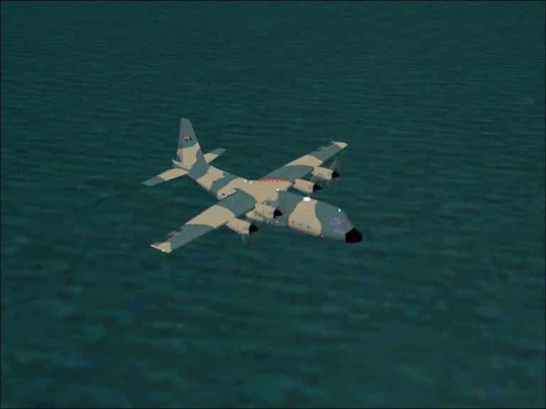 FS2004 SAAF C130 for AI use - Flight Simulator 2004 Mod