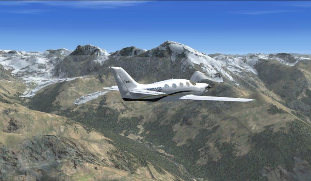 FS2004/FSX Mountain Landclass Scenery v2.1 - Microsoft Flight Simulator ...