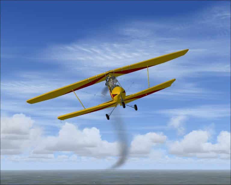 FSX Aviatika MAI-890 Ultralight Engine Smoke Effect - Microsoft Flight ...