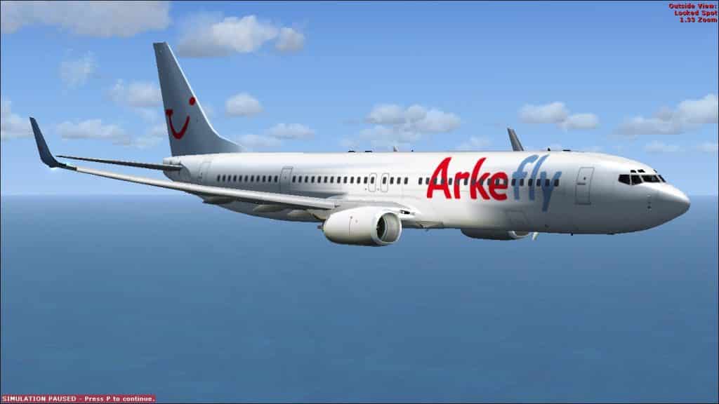 FSX Boeing 737-900 Arkefly - Microsoft Flight Simulator X Mod