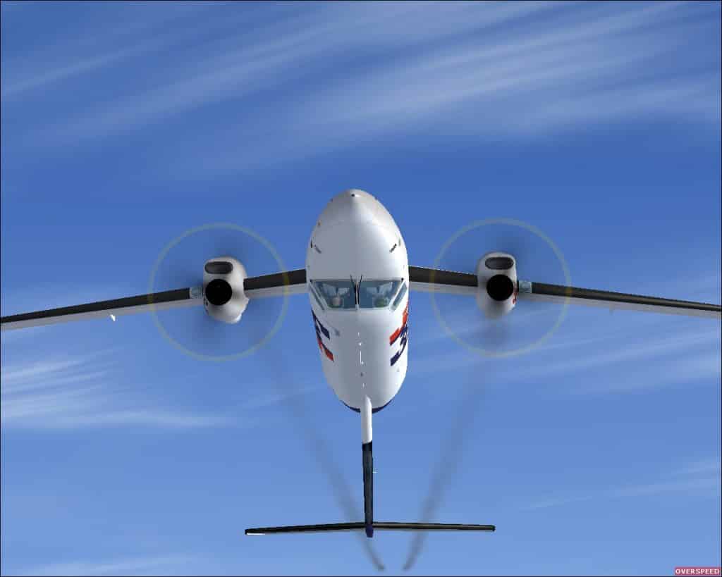 FSX Embraer EMB-120 Engine Smoke Effect - Microsoft Flight Simulator X Mod