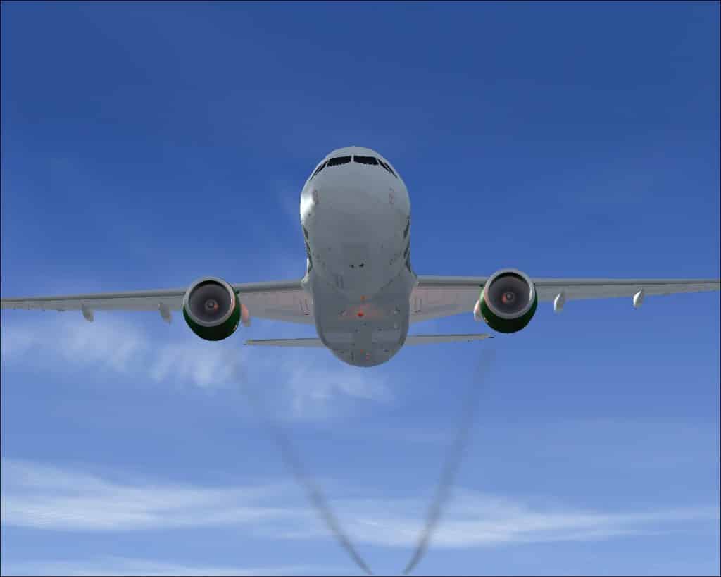 FSX iFDG Airbus A319-111 Engine Smoke Effect - Microsoft Flight ...