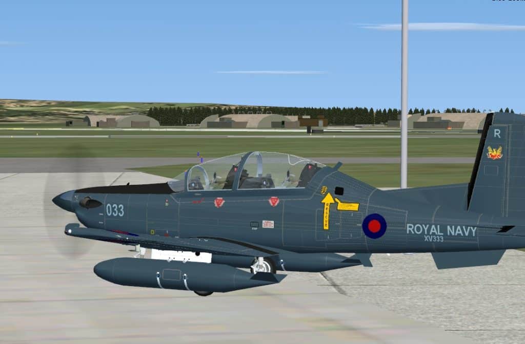 IRIS T-6A Texan II - FSX V1- FICTIONAL Royal Navy Textures - Microsoft ...