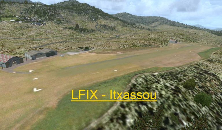 LFIX - Itxassou, France - Microsoft Flight Simulator X Mod