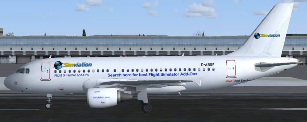 A319-100 Simviation.com Textures - Microsoft Flight Simulator X Mod