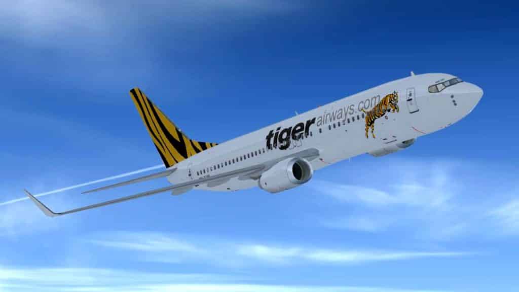 Boeing 737-800 Tiger Airways Textures - Microsoft Flight Simulator X Mod