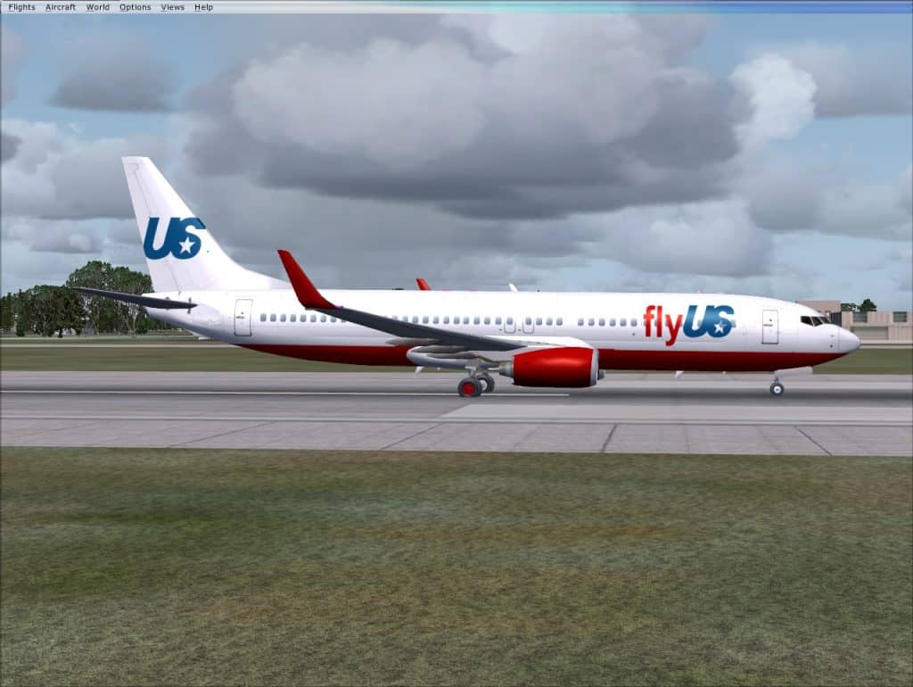 Boeing 737-8L9 FlyUs - Microsoft Flight Simulator X Mod